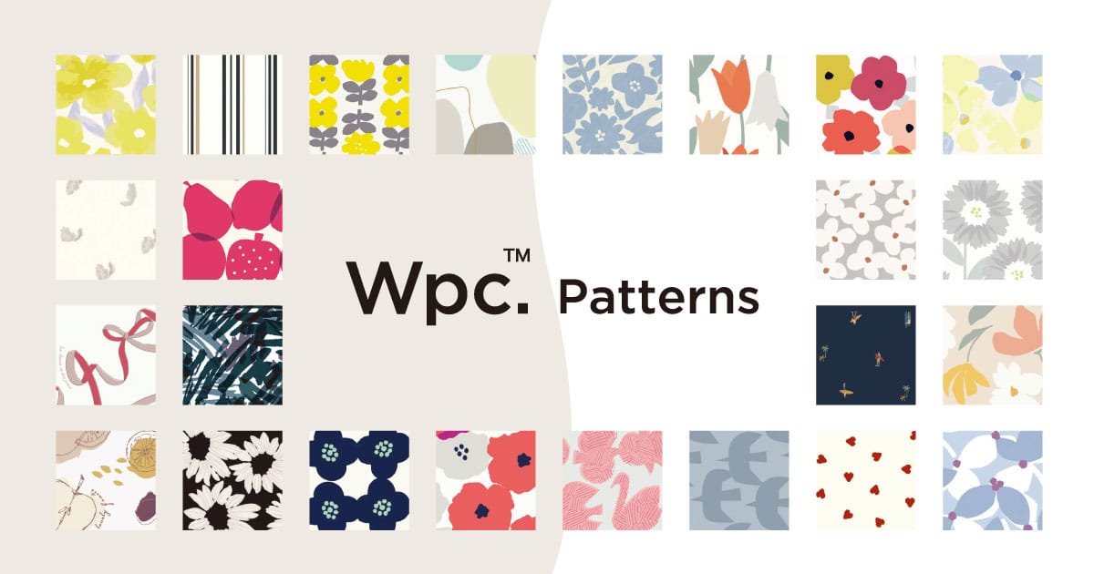 Wpc. Patterns[パターンズ]公式｜Wpc.テキスタイルブランド